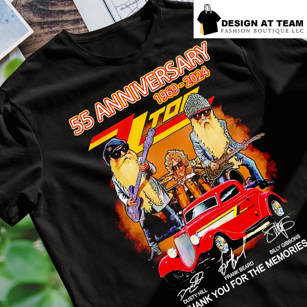55th Anniversary 1969 – 2024 ZZ Top thank you for the 55th Anniversary 1969 – 2024 ZZ Top thank you for the