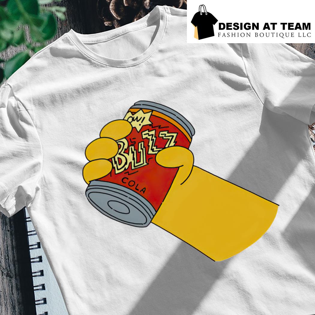 Buzz Cola Logo Simpsons Buzz Cola Can Shaped Glass Etsy