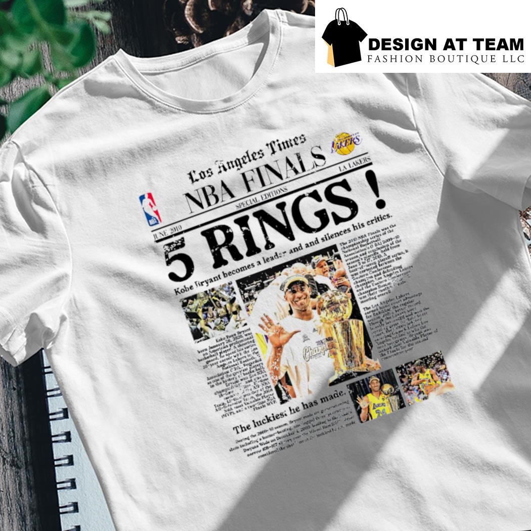 Kobe Bryant 5 Rings Shirt