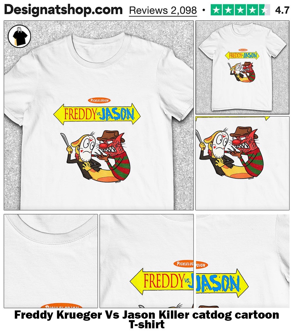 Freddy Vs. Jason Cartoon