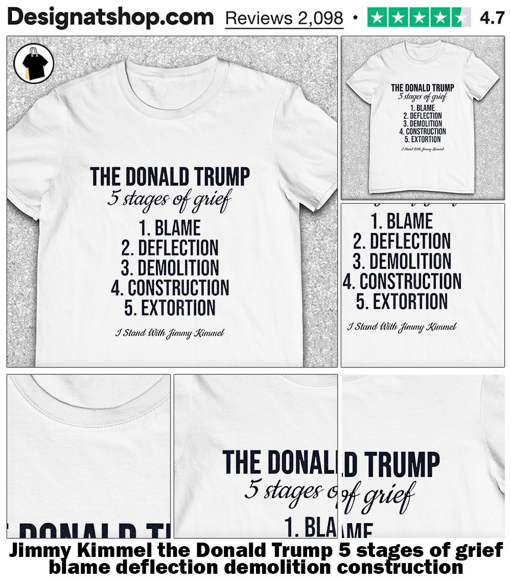 Trade | Jimmy Kimmel the Donald Trump 5 stages of grief blame ...