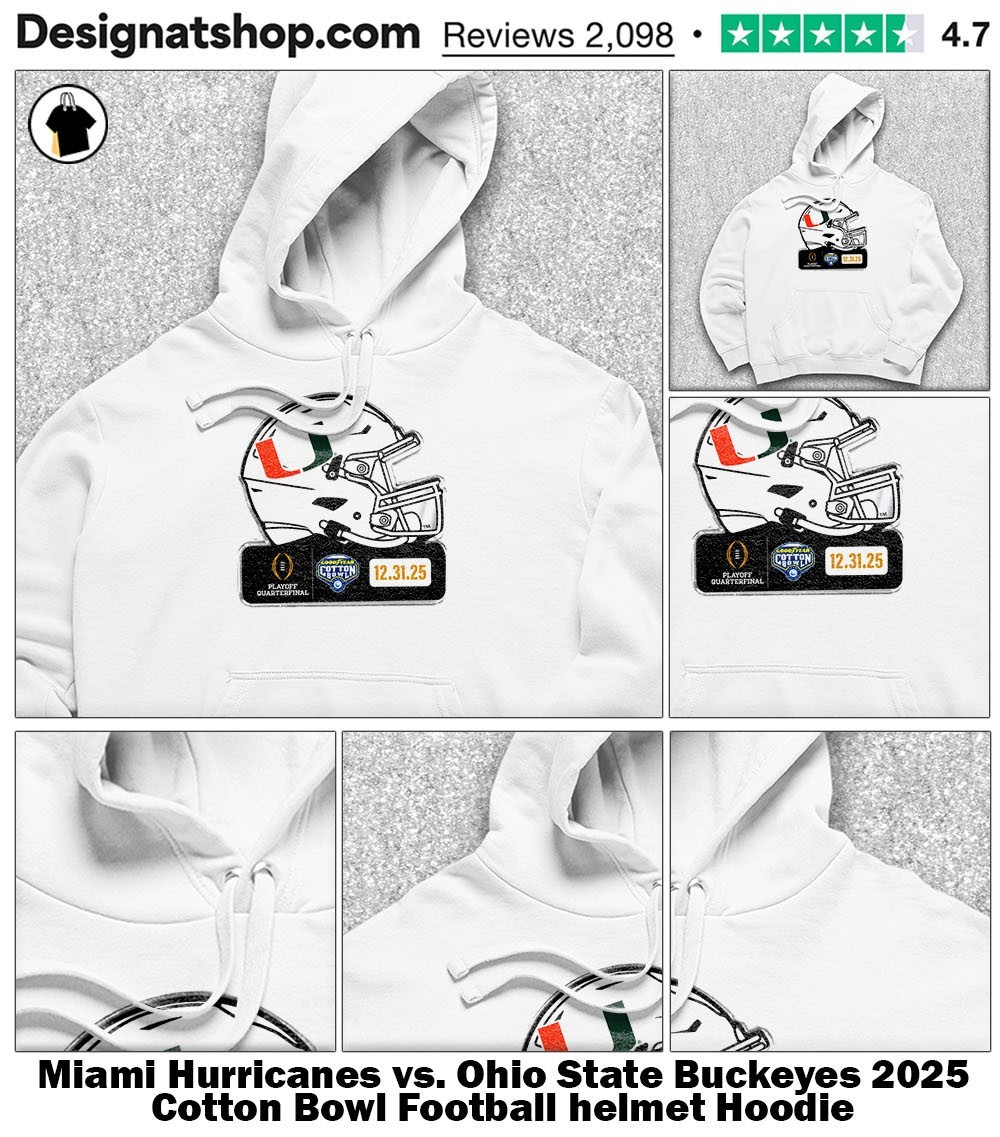 Miami Hurricanes vs. Ohio State Buckeyes 2025 Cotton Bowl Football ...