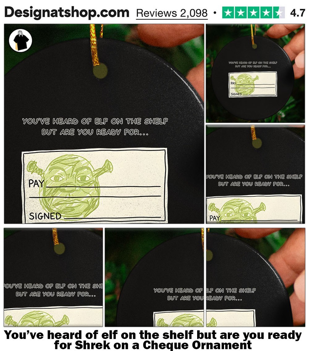 You've heard of elf on the shelf but are you ready for Shrek on a ...