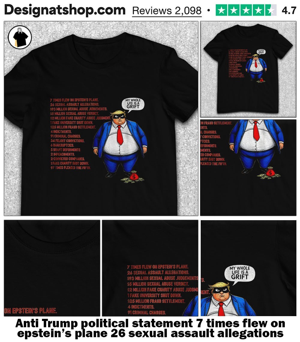 Anti Trump political statement 7 times flew on epstein's plane 26 ...