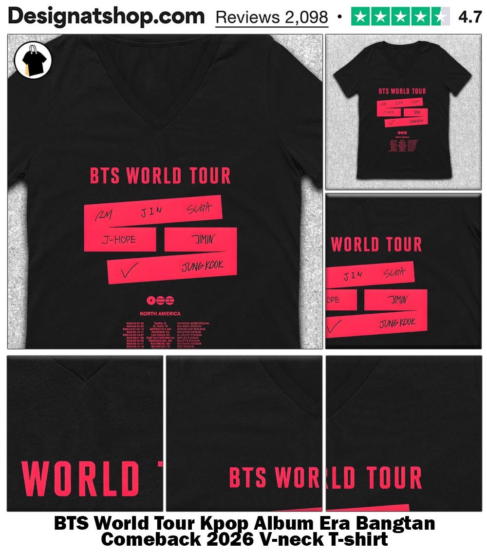 BTS World Tour Kpop Album Era Bangtan Comeback 2026 shirt, hoodie ...