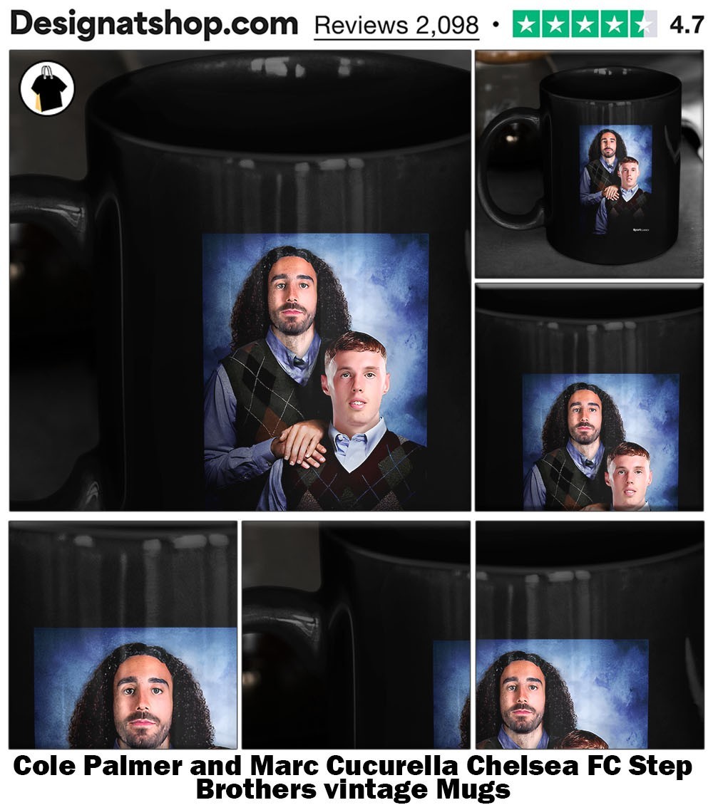 Cole Palmer and Marc Cucurella Chelsea FC Step Brothers vintage shirt ...