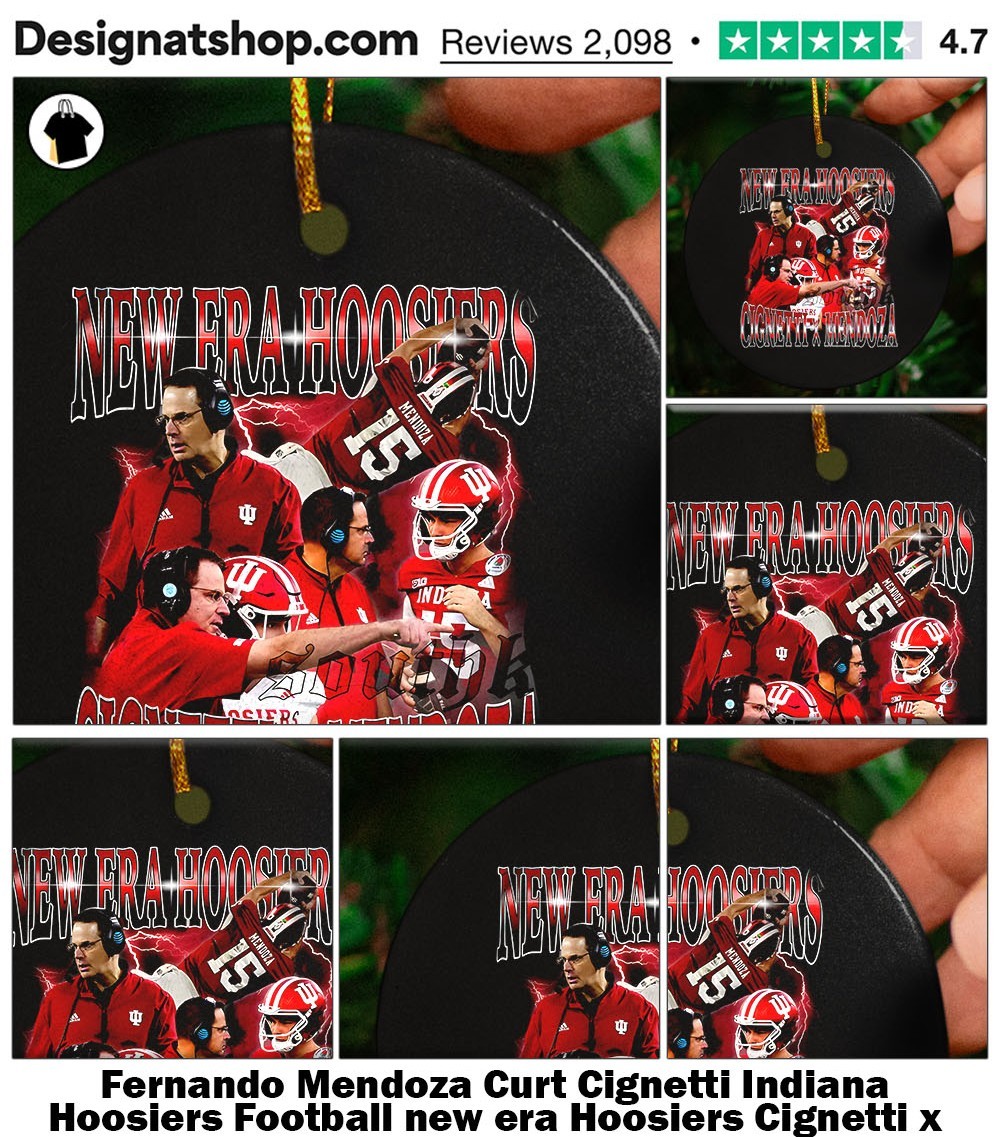 Fernando Mendoza Curt Cignetti Indiana Hoosiers Football new era ...