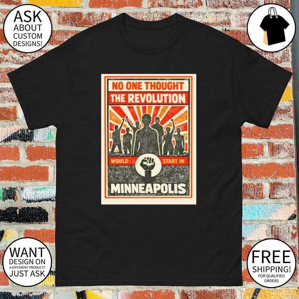 Resist Minneapolis Ice Protest bold slogan no one thought the ...