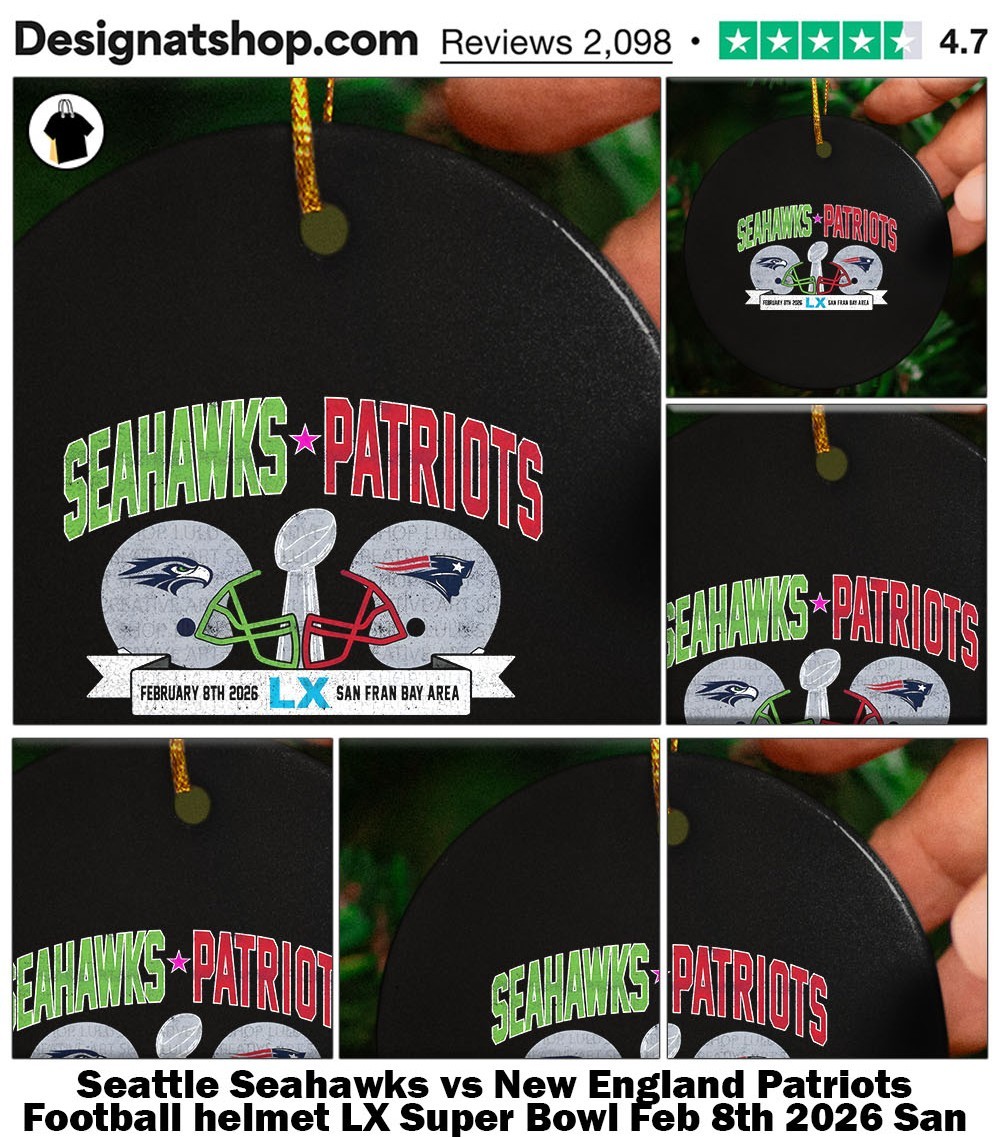 Seattle Seahawks vs New England Patriots Football helmet LX Super Bowl ...